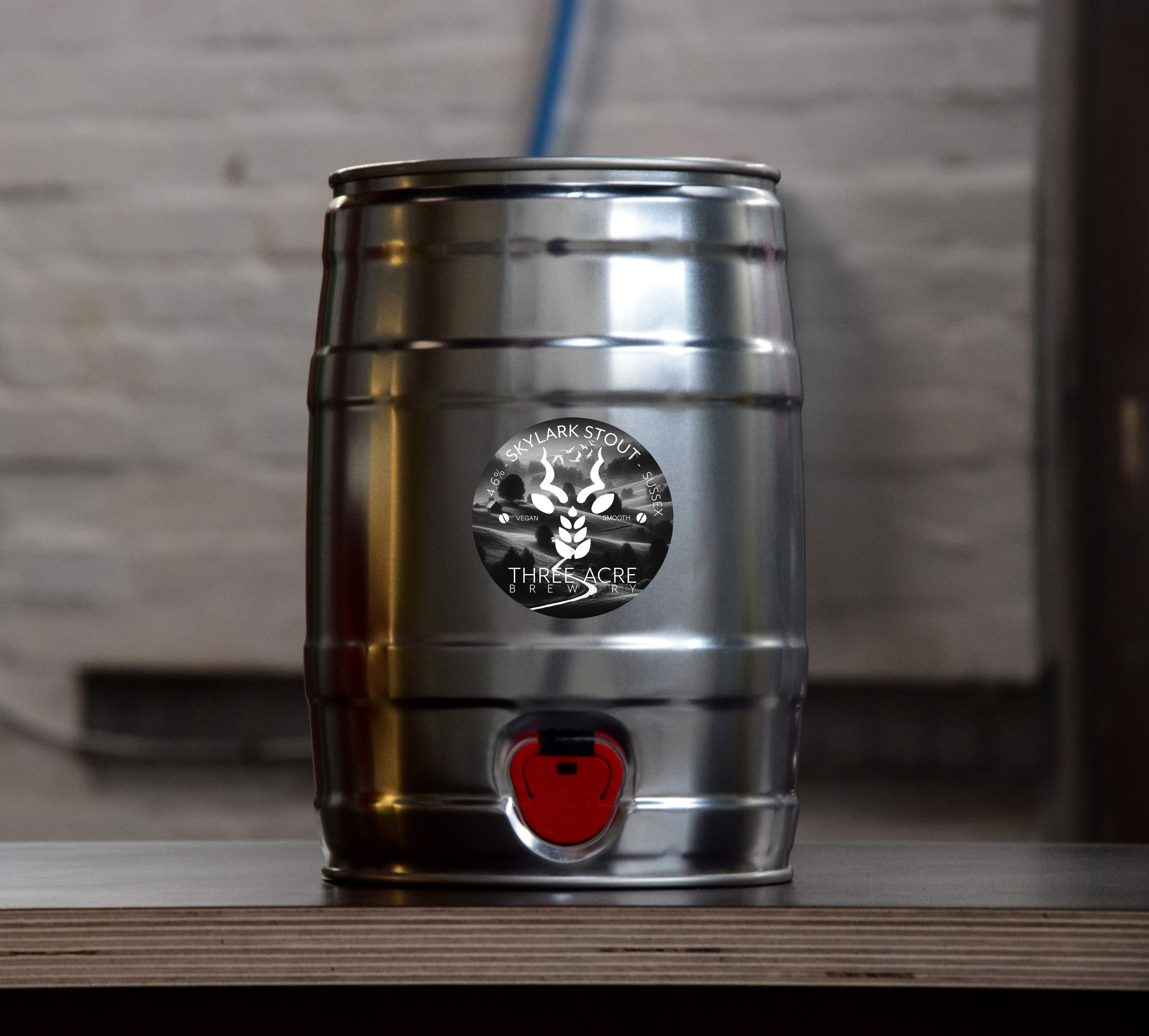 Skylark Stout - 5L Mini Cask – Three Acre Brewery